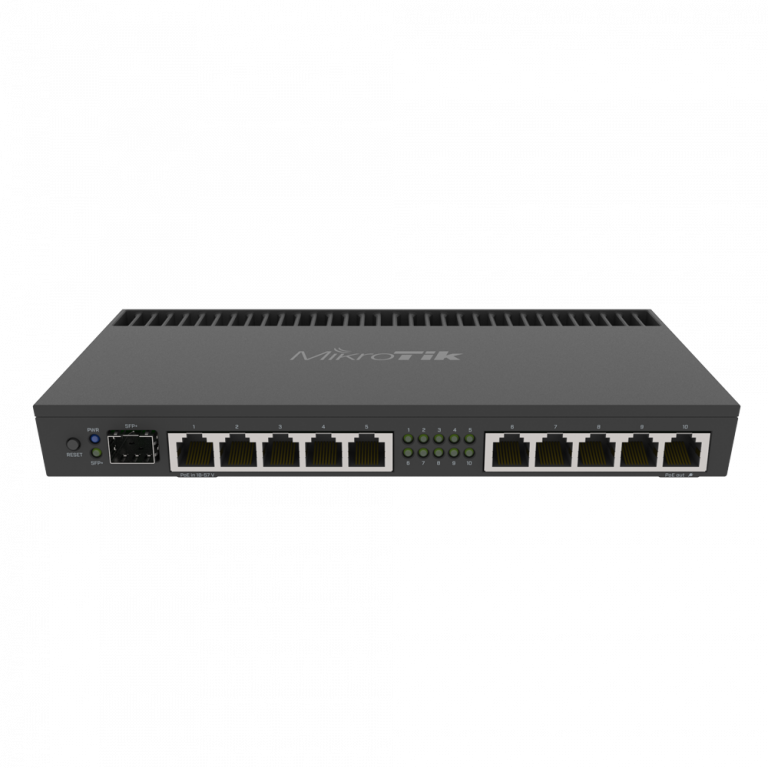 Ethernet Router MikroTik RB4011iGS+RM 10x Ethernet, 1x SFP+