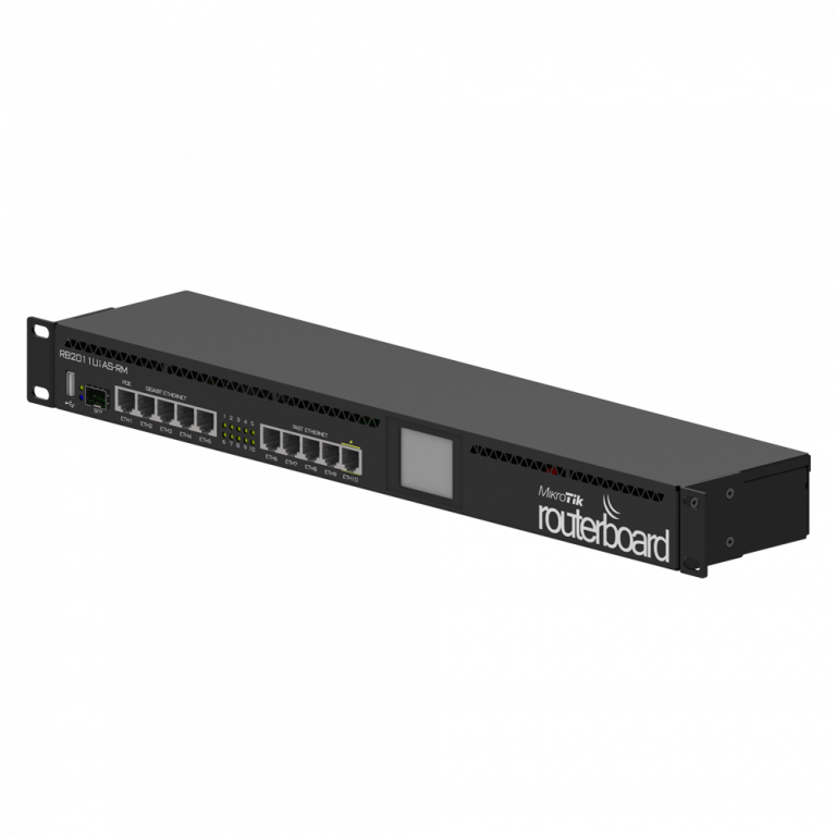 Ethernet Router MikroTik RB2011UiAS-RM 10 port PoE
