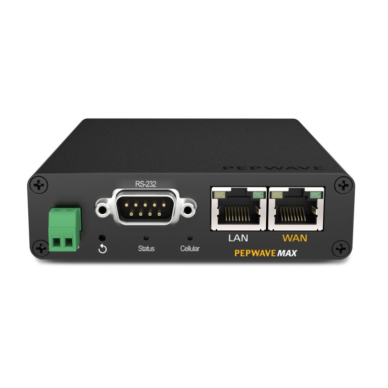 Peplink Pepwave MAX BR1 M2M, RS232, 2 khe sim 4G LTE CAT4 - INDATA.VN